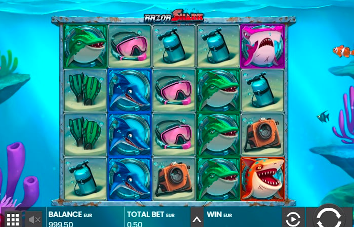 Razor Shark – Kokeile demoa tai pelaa tällä kasinolla